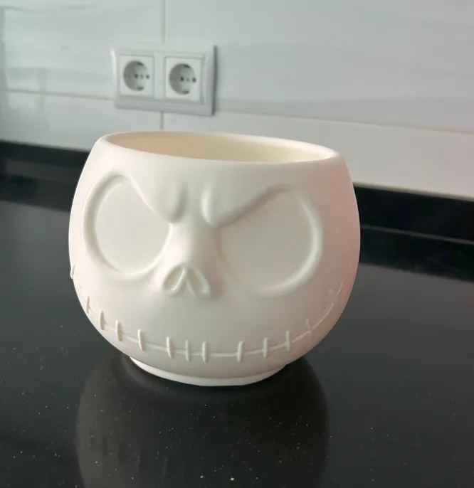 Jack Skellington Bowl - Free 3D Print Model - MakerWorld
