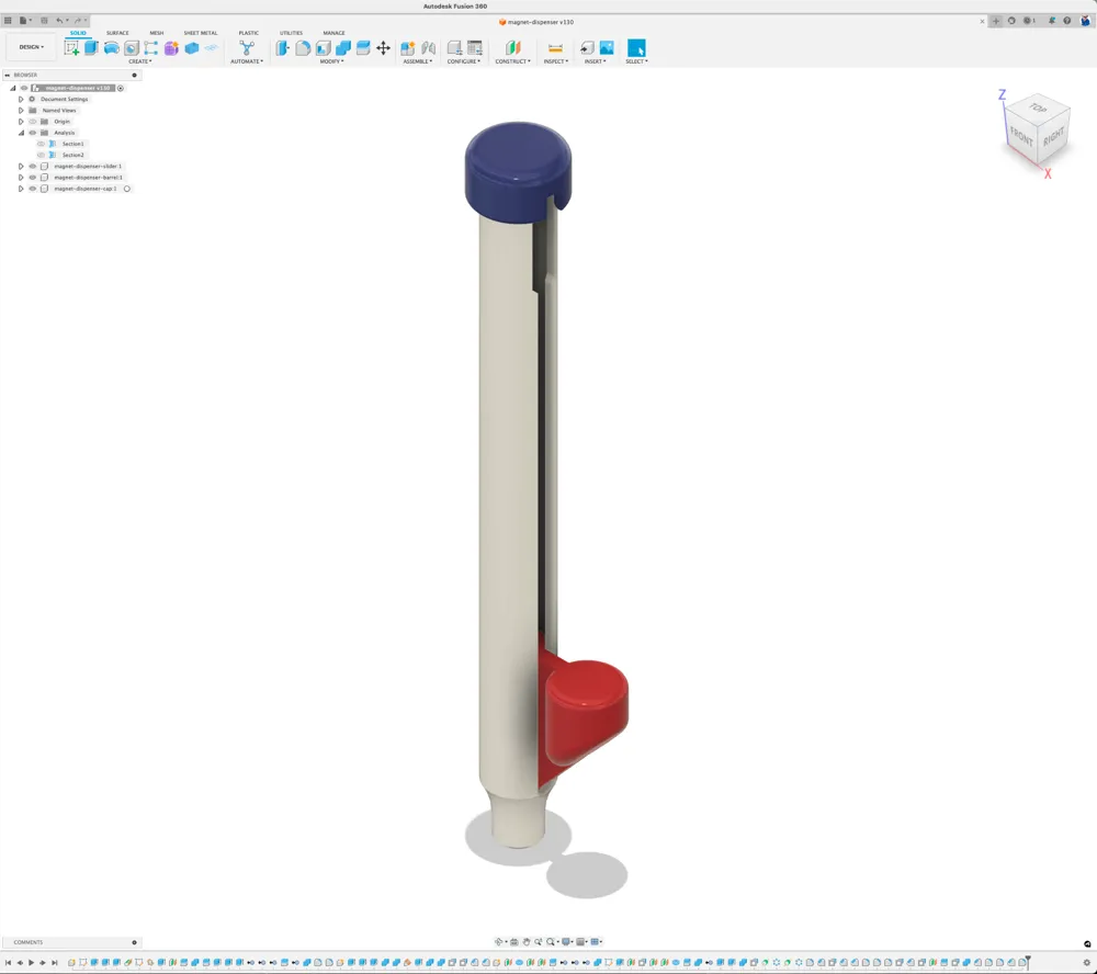 Embedded Magnet Dispenser Tool / 3D-Print Embedded Magnet Tool by Brian ...