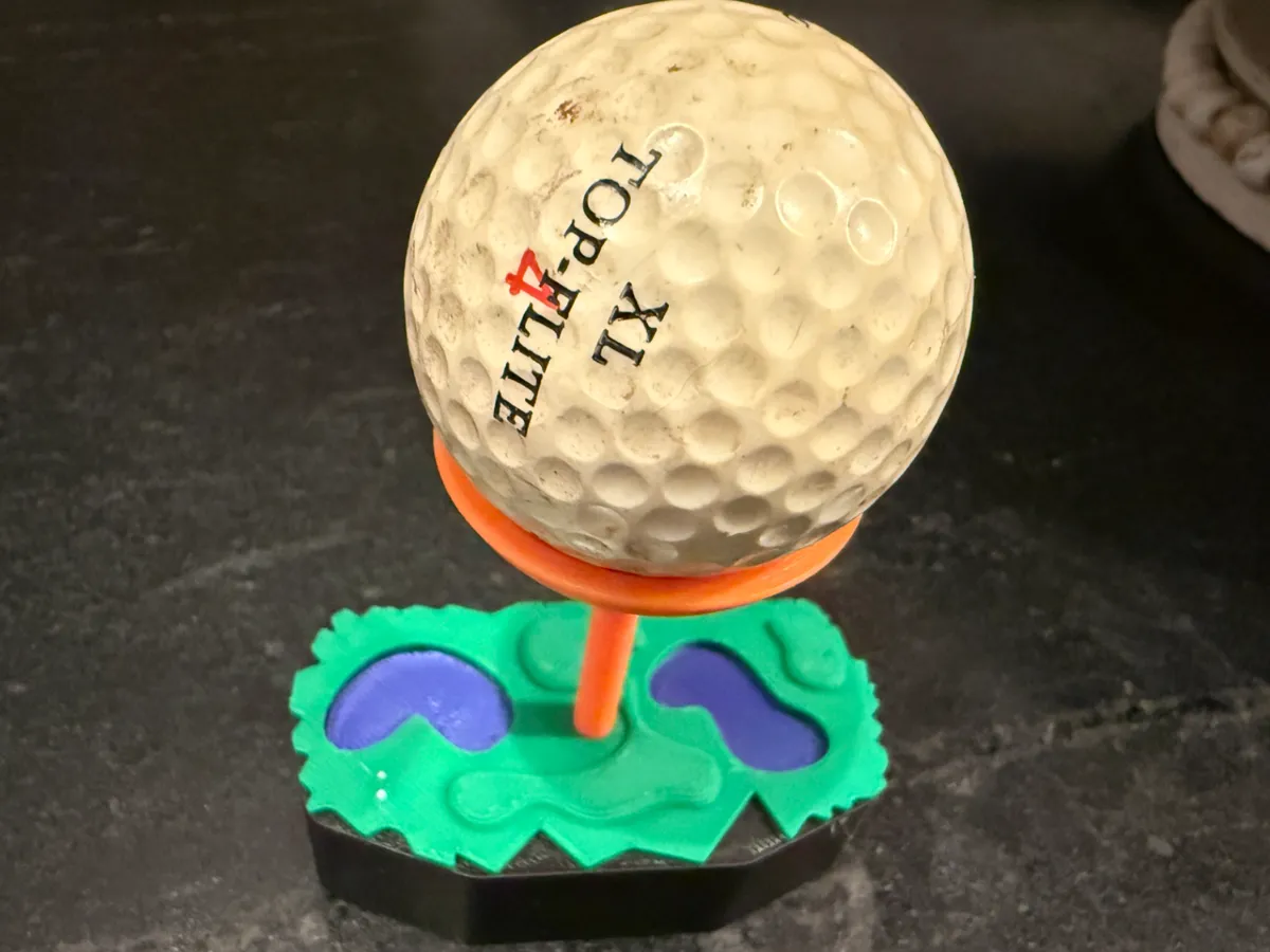 Golf Ball Display by jrocket9779 MakerWorld: Download Free 3D Models