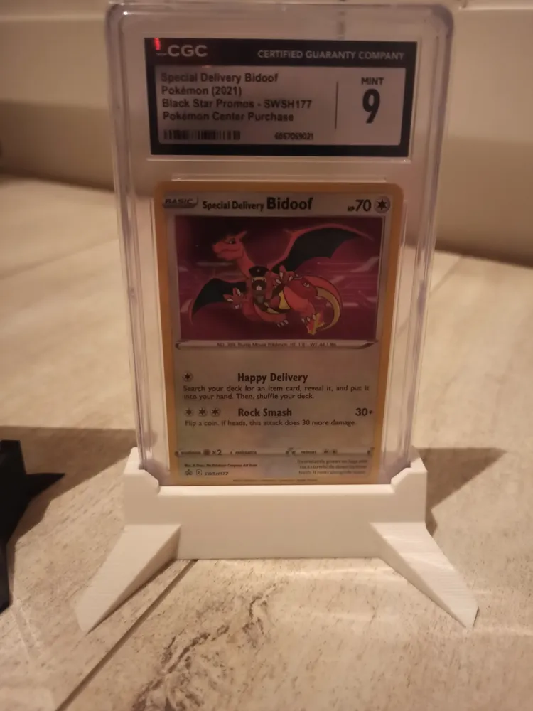 PSA, CGC TCG slab display stand by RottenNugget MakerWorld: Download ...