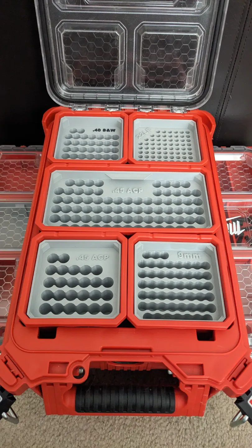 Square 45 Inserts For Packout Organizer - Free 3D Print Model - MakerWorld