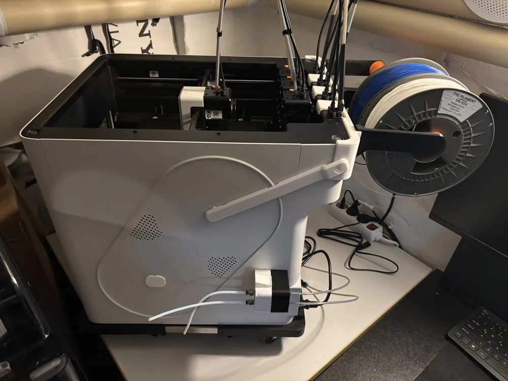 Snapmaker U1 Direct Feed Multi Spool Holder TPU by Post-ApocalypticDIY ...