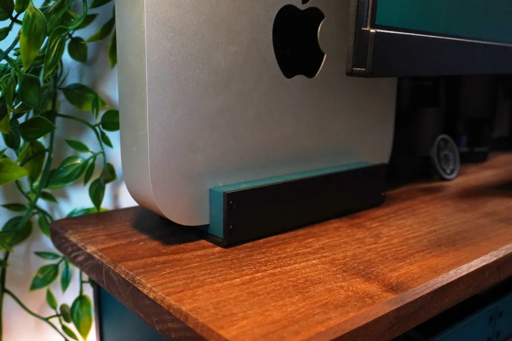 Mac Mini Vertical Stand By Foxwood by Foxwood MakerWorld: Download Free ...