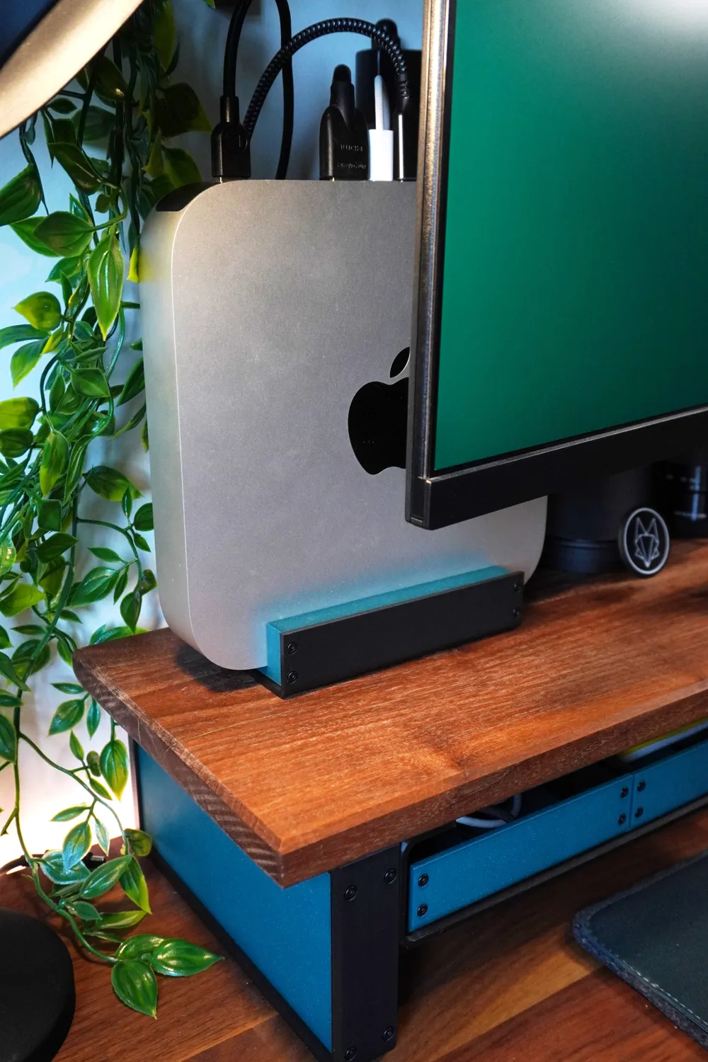 Mac Mini Vertical Stand By Foxwood by Foxwood MakerWorld: Download Free ...