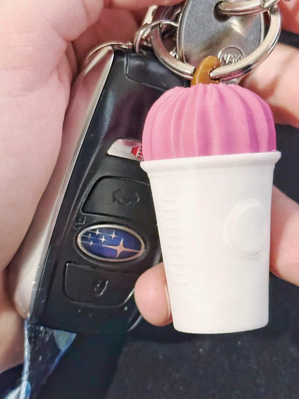 Pumpkin Spice Latte Keychain by Sid D. - MakerWorld