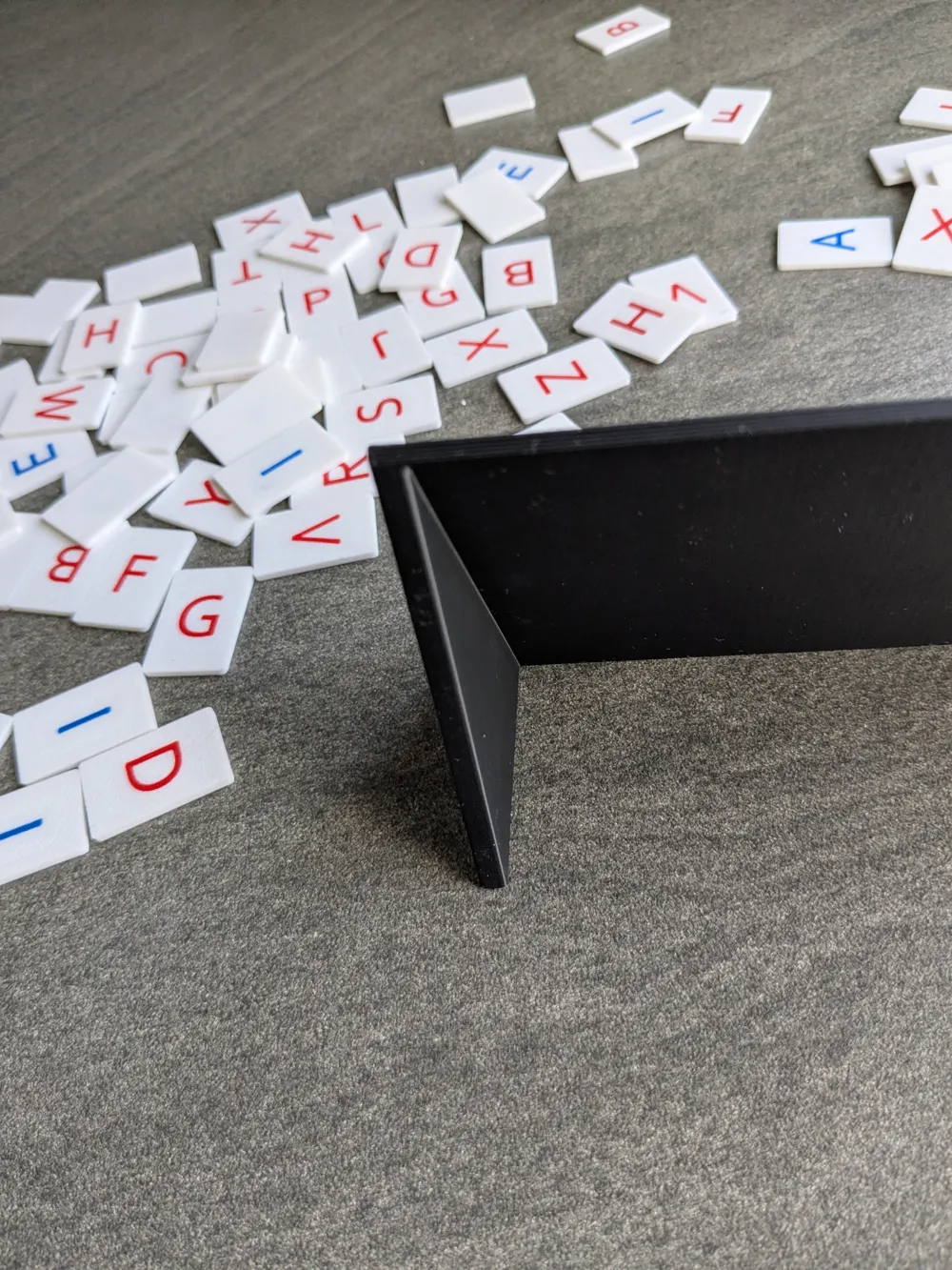 Alphabet Letter Tiles with Stand (English set) - Free 3D Print Model ...