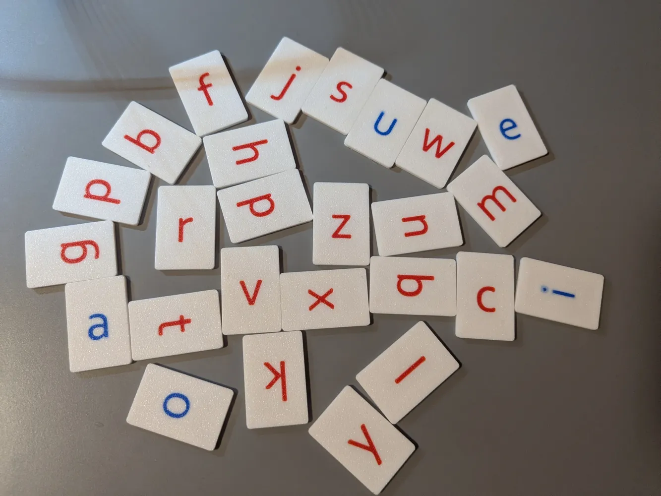 Alphabet Letter Tiles with Stand (English set) - Free 3D Print Model ...