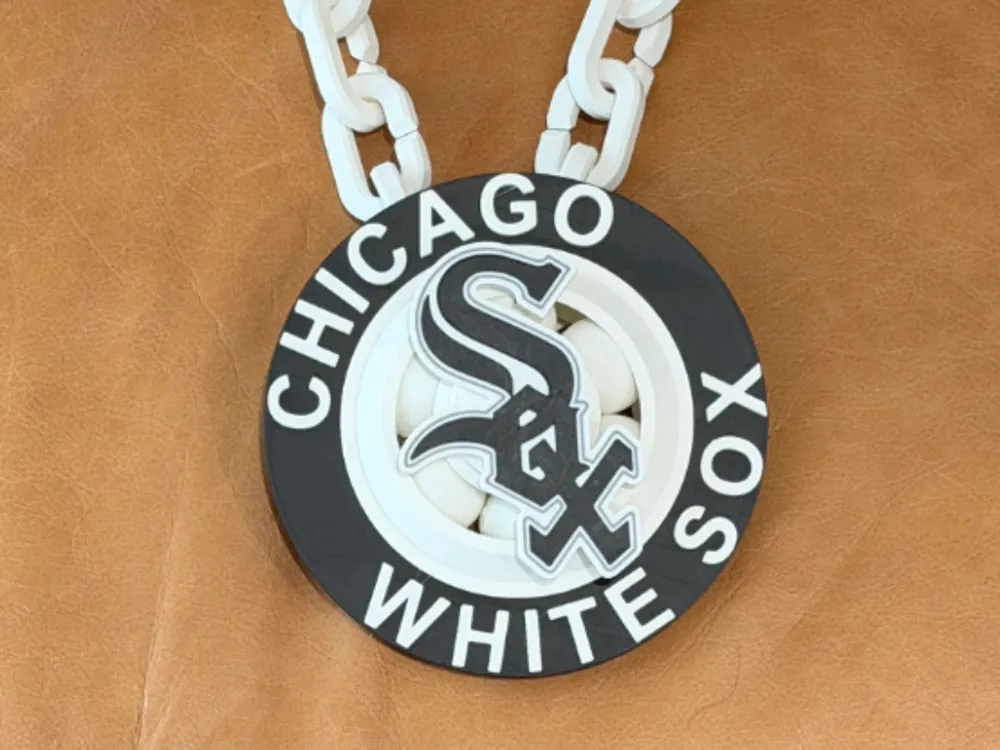Chicago White Sox Spinner Chain - Free 3D Print Model - MakerWorld