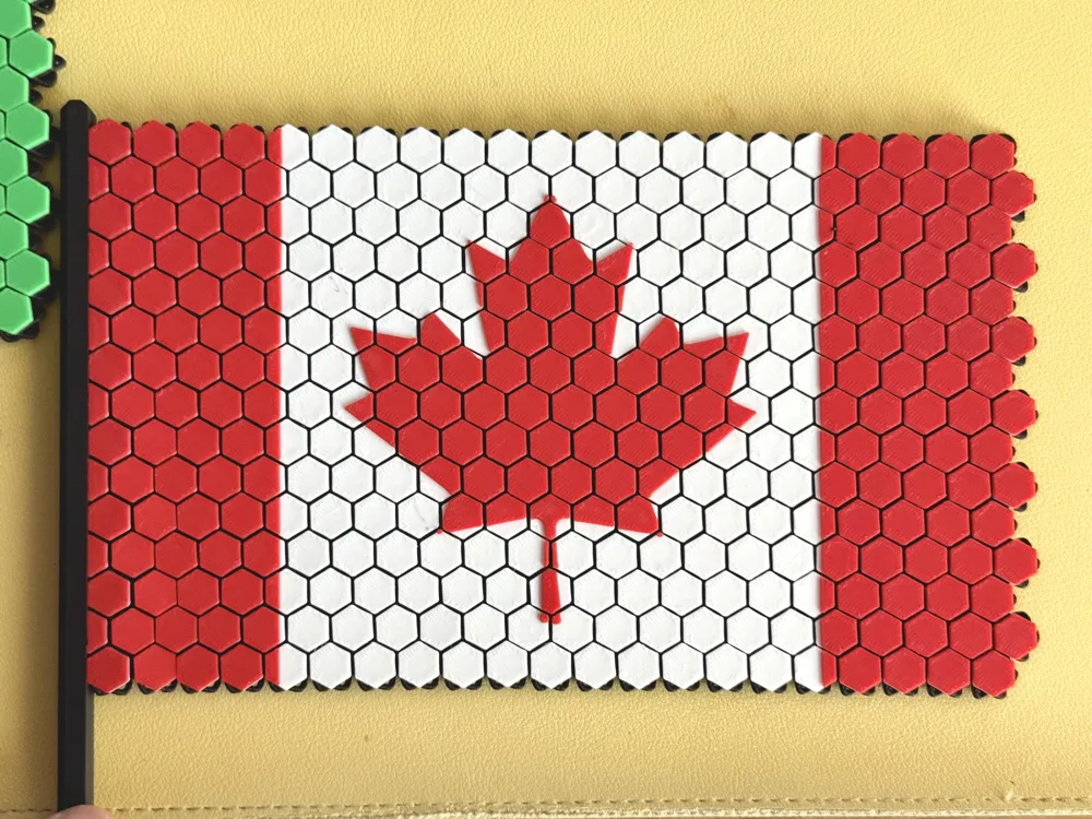 Flexible Country Flags (+ FIFA World Cup 2026) - Free 3D Print Model ...