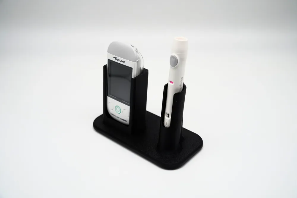 One-handed blood glucose measurement stand by COCRE HUBMakerWorld ...