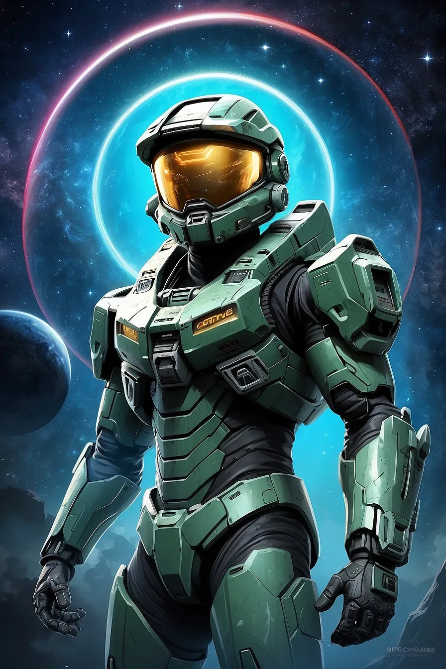 HALO MASTER CHIEF - Free 3D Print Model - MakerWorld