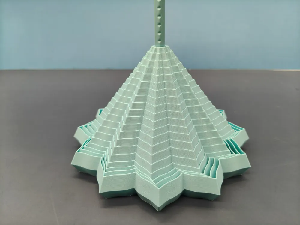 fidget toy: Mandala Pattern Radish Tower - Free 3D Print Model - MakerWorld