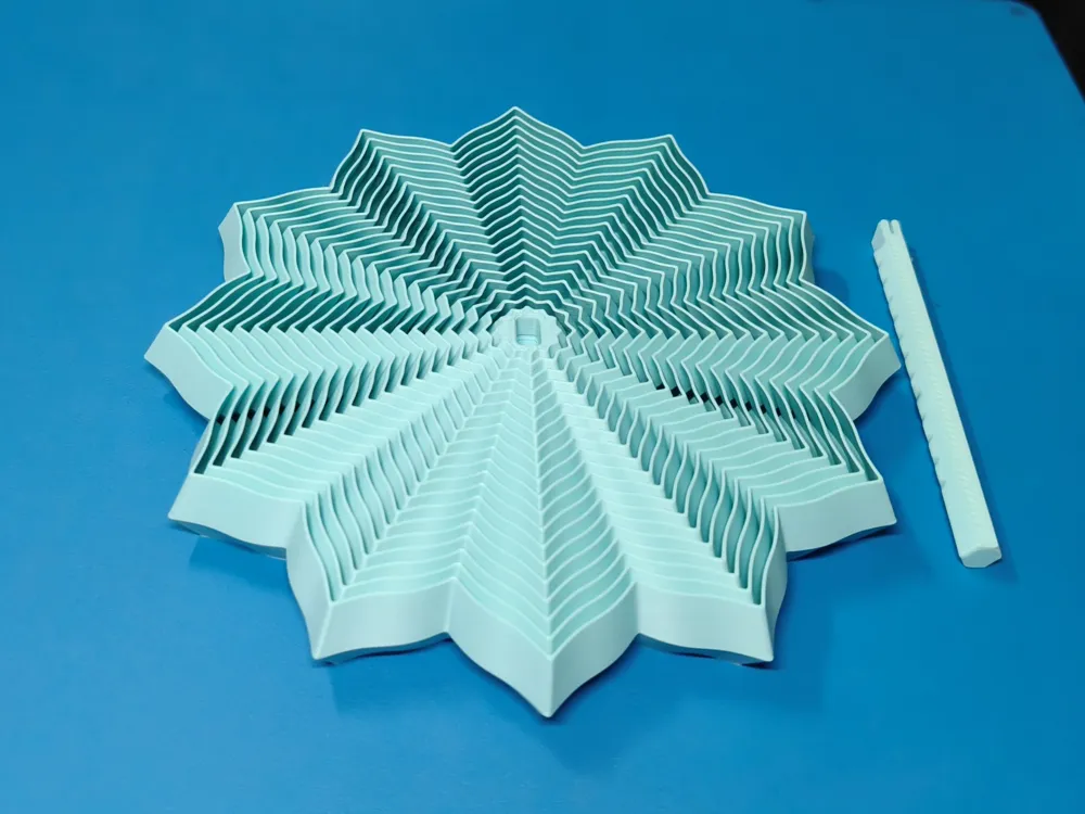 fidget toy: Mandala Pattern Radish Tower - Free 3D Print Model - MakerWorld