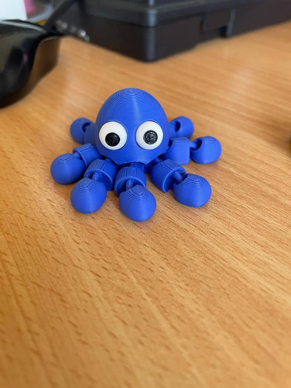 Mini adorable articulated octopus, fits in the hand - Free 3D Print ...