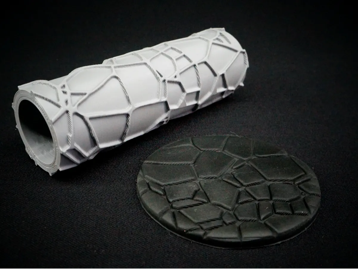 Ground Texture Roller, DIY, diorama supplies - Free 3D Print Model ...