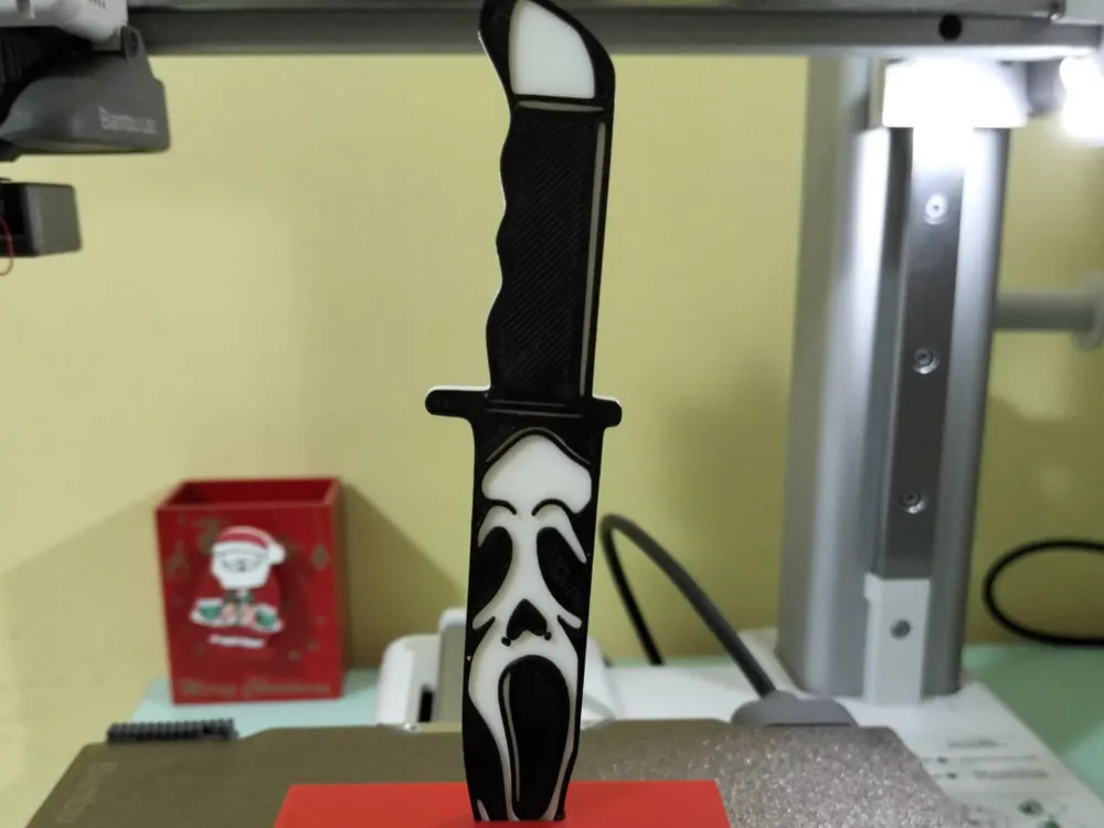 Scream Knife - Free 3D Print Model - MakerWorld