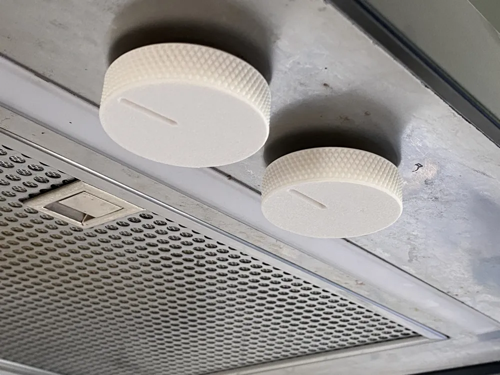 Knurled Knob for Kitchen Fan by Neman MakerWorld: Download Free 3D Models