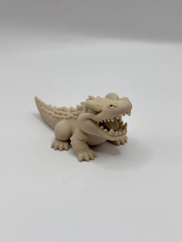 Angry Crocodile - Free 3D Print Model - MakerWorld