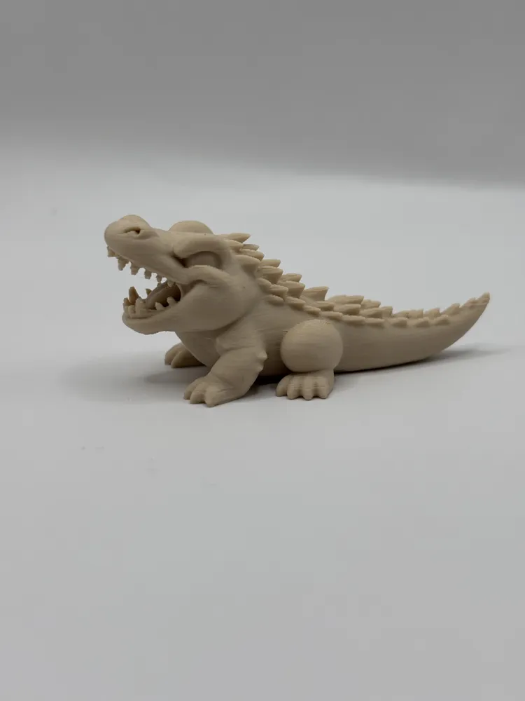 Angry Crocodile - Free 3D Print Model - MakerWorld