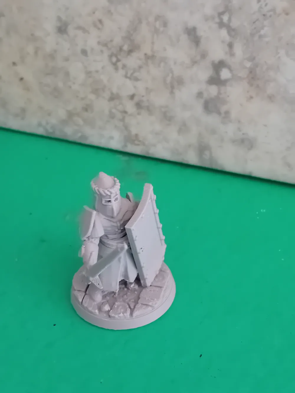 dnd knight -d&d fighter 28mm with sword and shield by Satan Studio ...