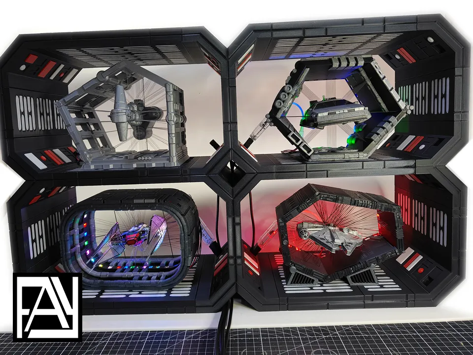 Modular Star Wars Shelve Free 3d Print Model Makerworld