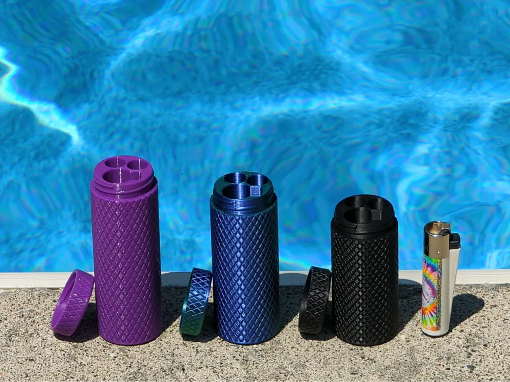 The StashMate - Clipper Edition - Joint Jar by Quantum Print Labs ...