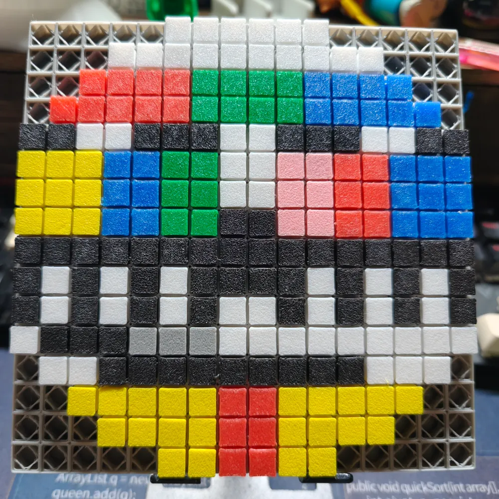 TV NO Signal Brick by 3Duck - MakerWorld