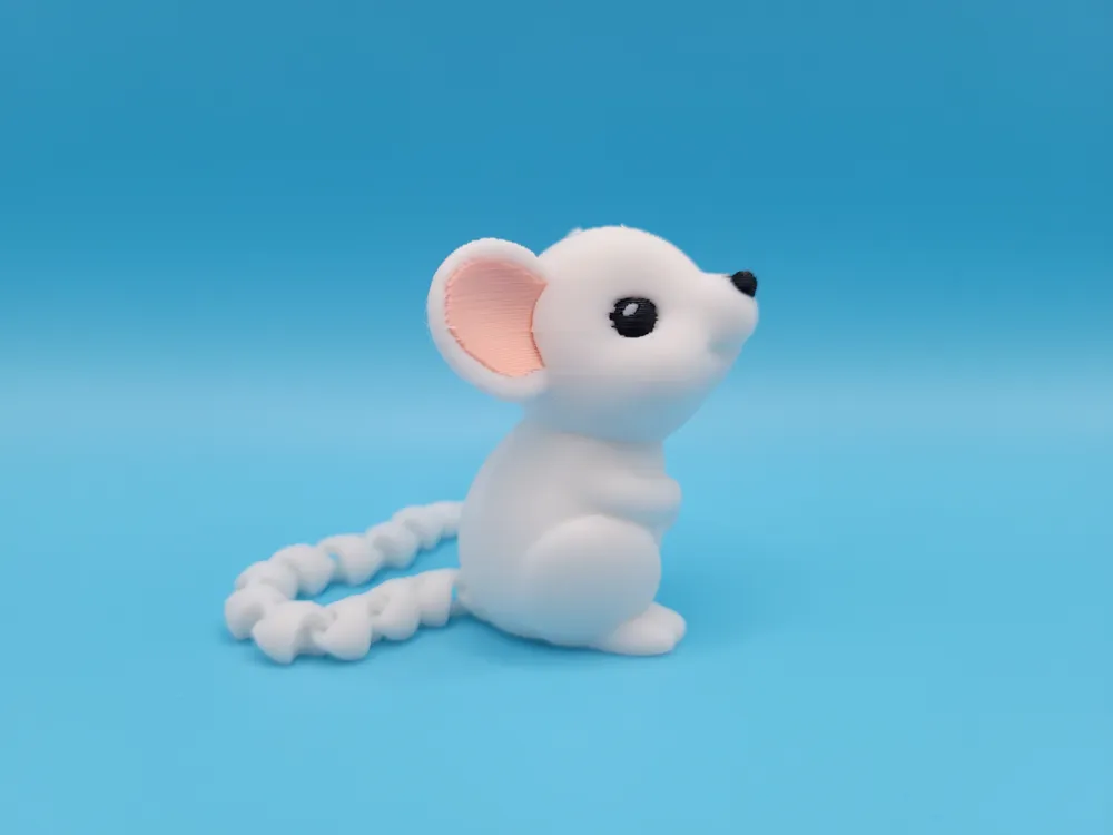 Articulated Cute Mouse - Free 3D Print Model - MakerWorld