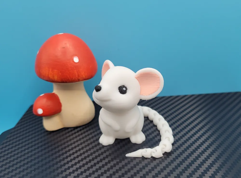 Articulated Cute Mouse - Free 3D Print Model - MakerWorld