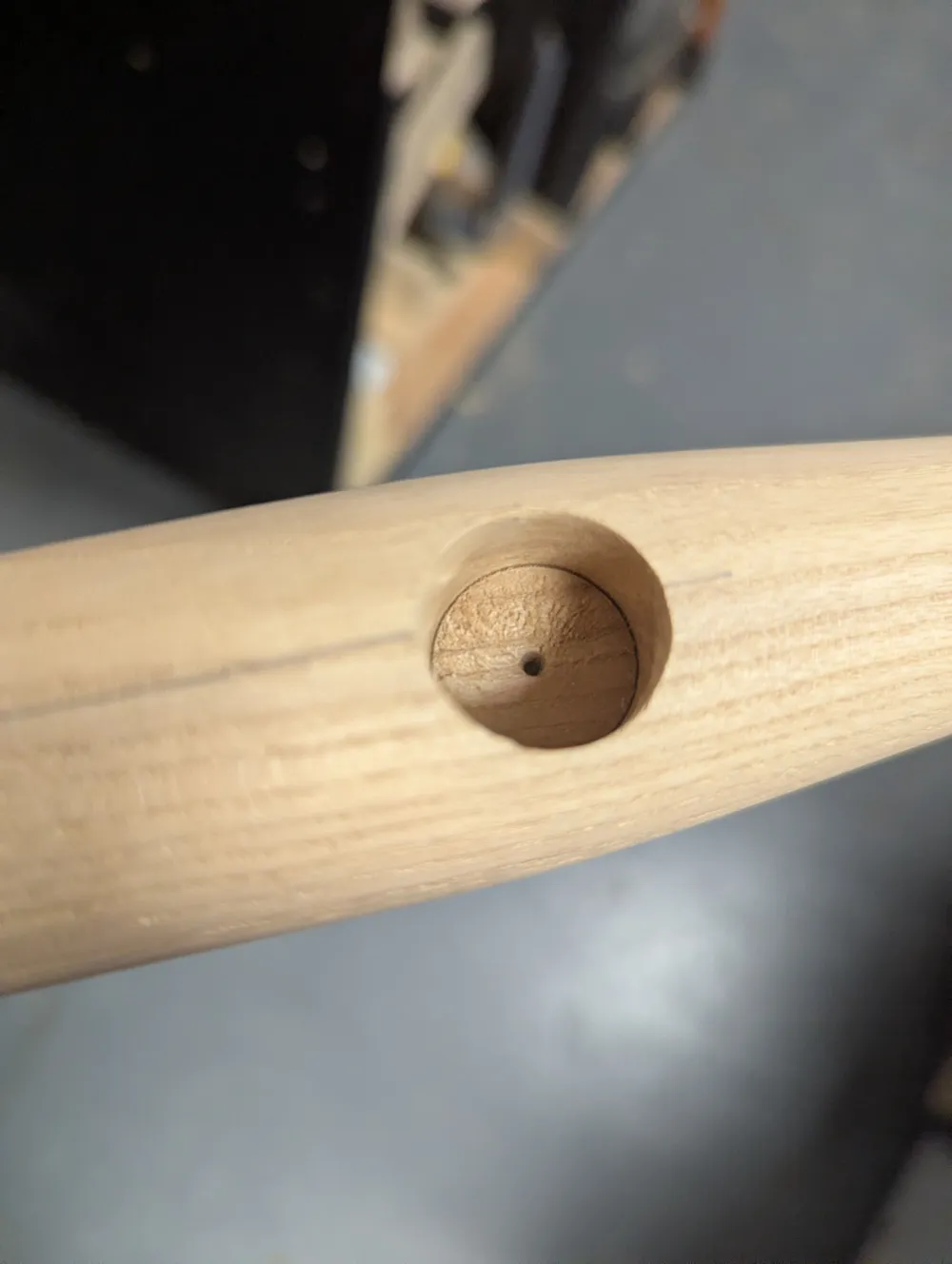 Chair leg drilling jig 15 deg - Free 3D Print Model - MakerWorld