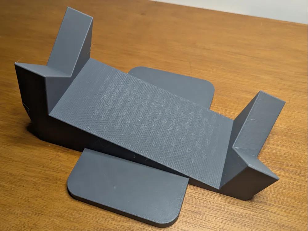 Chair leg drilling jig 15 deg - Free 3D Print Model - MakerWorld