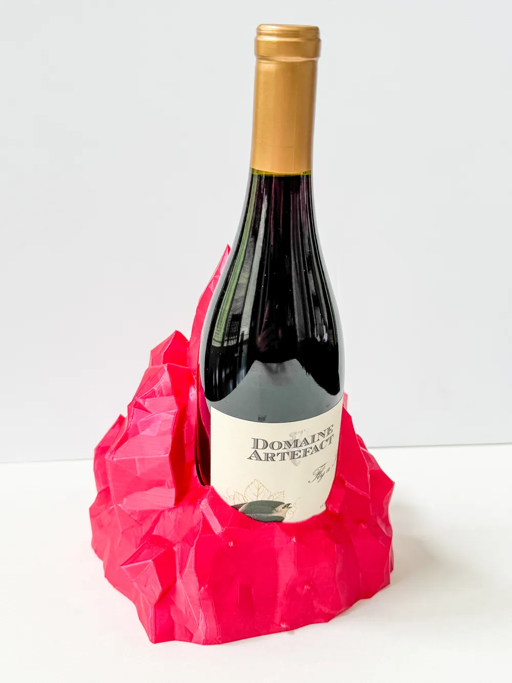 Crystal Wine Bottle Holder by All Things STL MakerWorld: Download Free ...