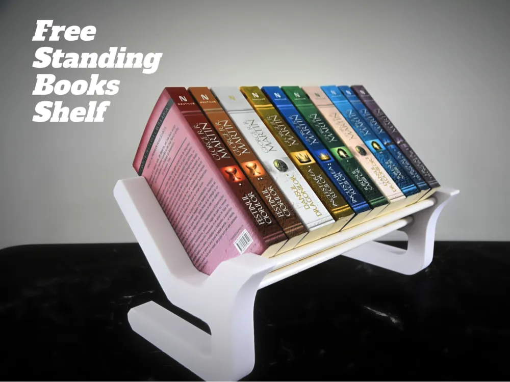 Printable Book Stand - Free 3D Print Model - MakerWorld