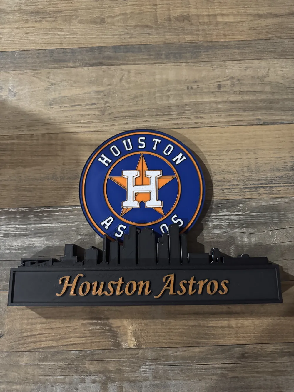 Houston Astro`s With skyline of Houston Texas MLB by Jessie_3d_art ...