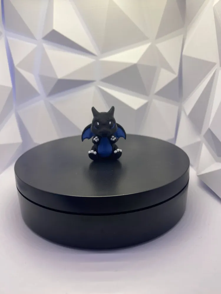 Dark Chibi Charizard - Free 3D Print Model - MakerWorld