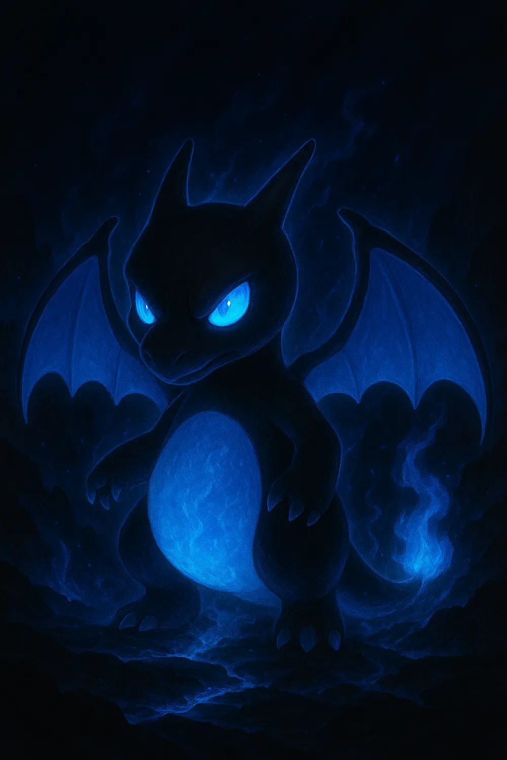 Dark Chibi Charizard - Free 3D Print Model - MakerWorld