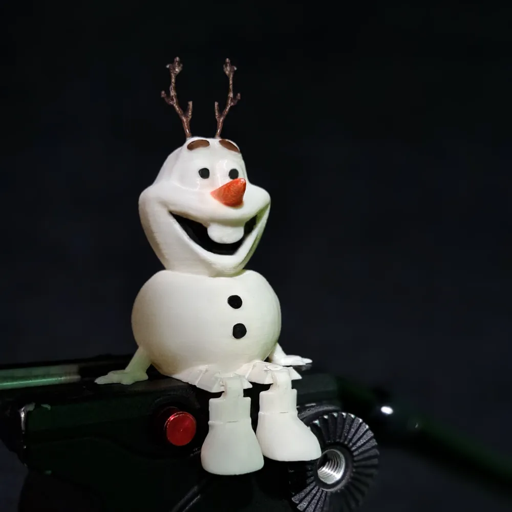 Articulated Olaf - Free 3D Print Model - MakerWorld