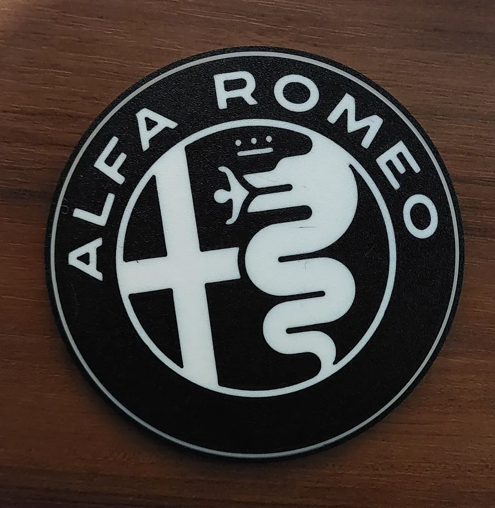 Alfa Romeo coaster by CustomCreations MakerWorld: Download Free 3D Models