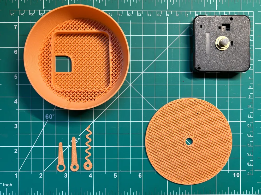 Basic Clock for Standard Mechanism by S Manzano - MakerWorld