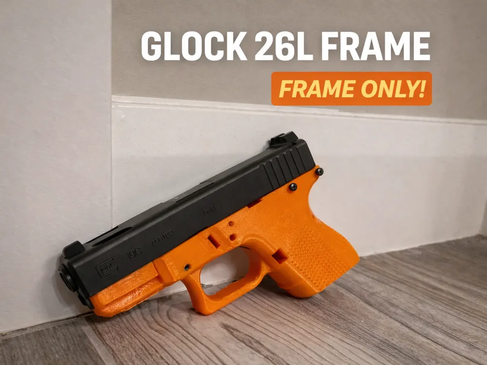 Glock 26L Frame - Modelo de impresión 3D gratuito - MakerWorld