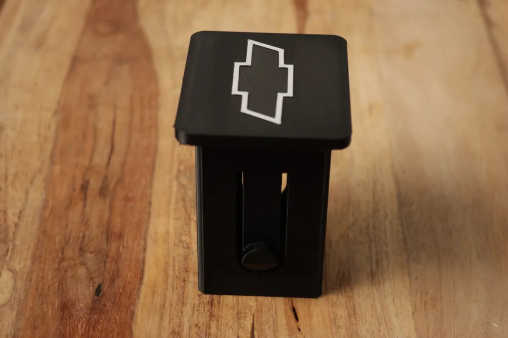 Chevy Hitch Cover - Free 3D Print Model - MakerWorld