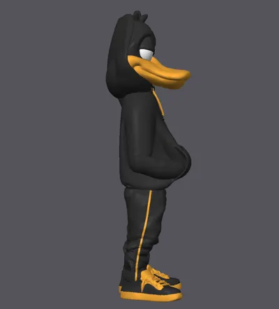 Urban Daffy Duck Blacked-Out Kit by Ryan MakerWorld: Download Free 3D Models