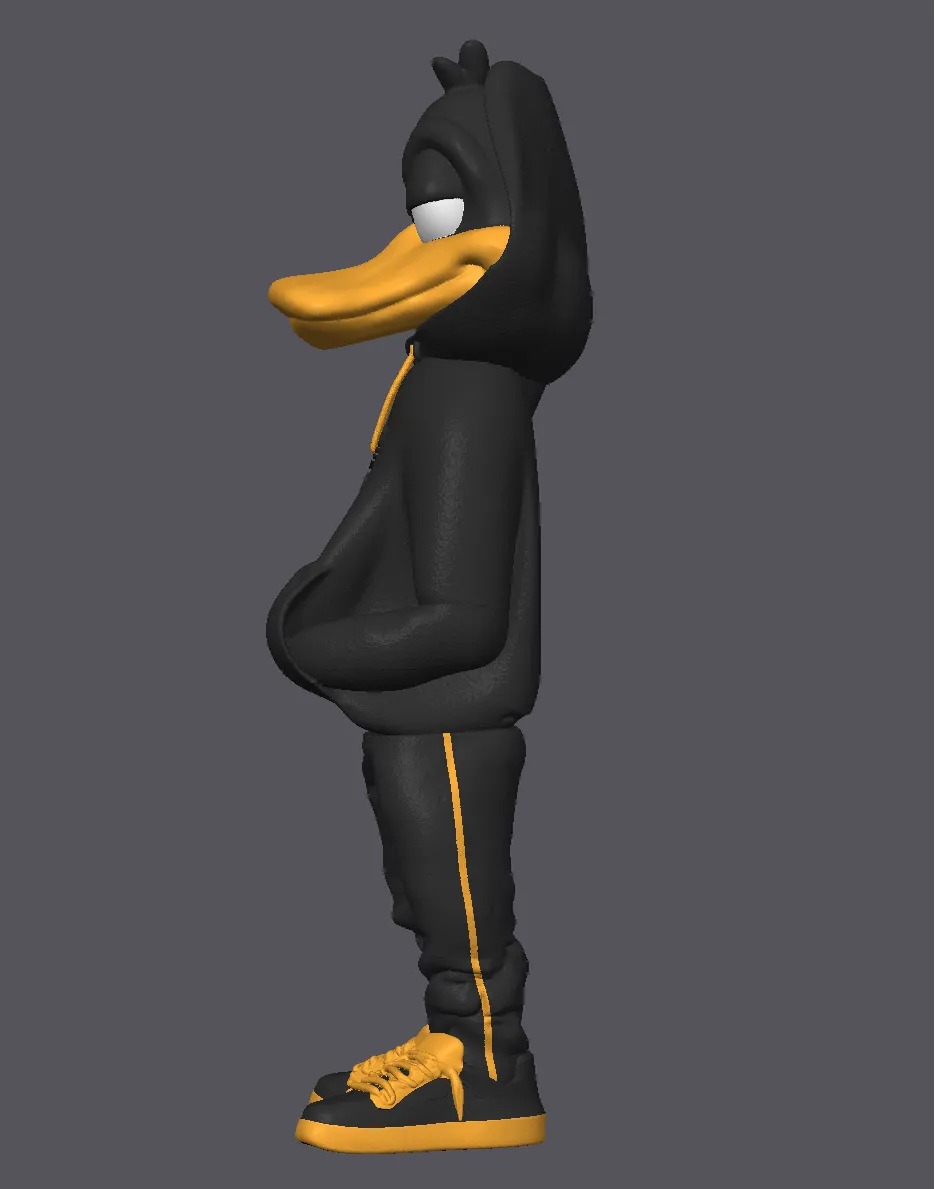 Urban Daffy Duck Blacked-Out Kit by Ryan @ TheMajinLab MakerWorld: Download Free 3D Models