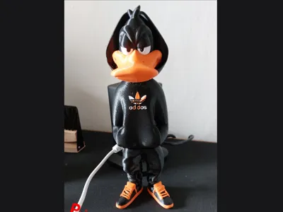 Urban Daffy Duck Blacked-Out Kit by Ryan @ TheMajinLab MakerWorld: Download Free 3D Models