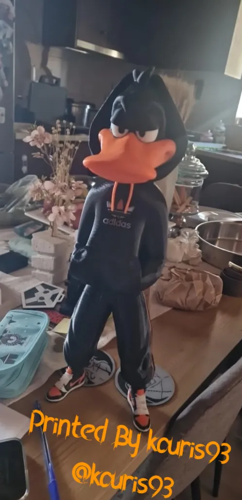 Urban Daffy Duck Blacked-Out Kit by Ryan @ TheMajinLab MakerWorld: Download Free 3D Models