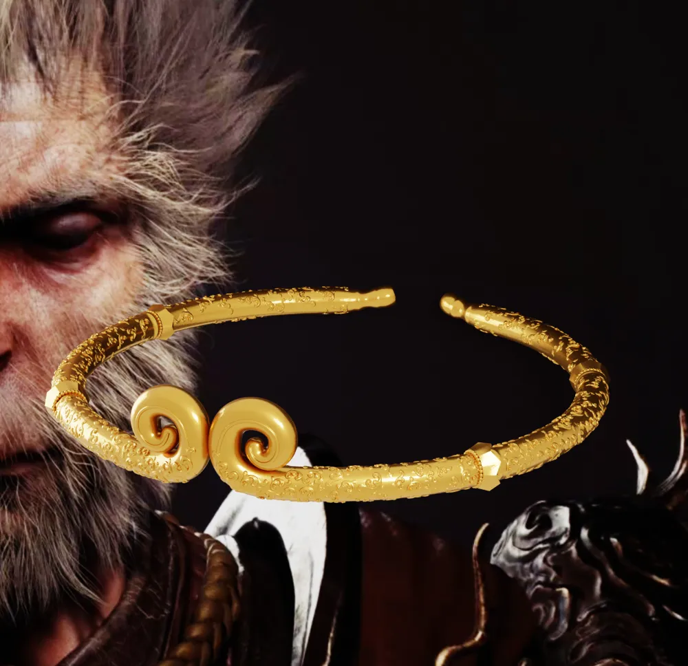BLACK MYTH WUKONG GOLDEN HOOP - Free 3D Print Model - MakerWorld