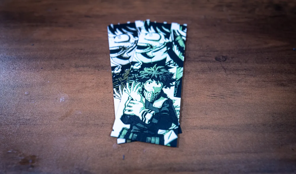 Deku Inspired Hueforge Bookmark by 3D Prints By Vic - MakerWorld