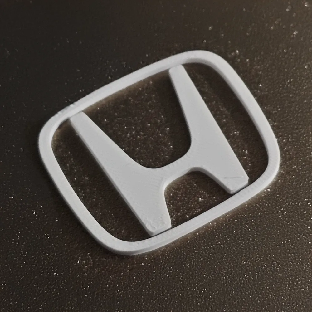 Honda Emblem Logo - 3D Printed - Free 3D Print Model - MakerWorld