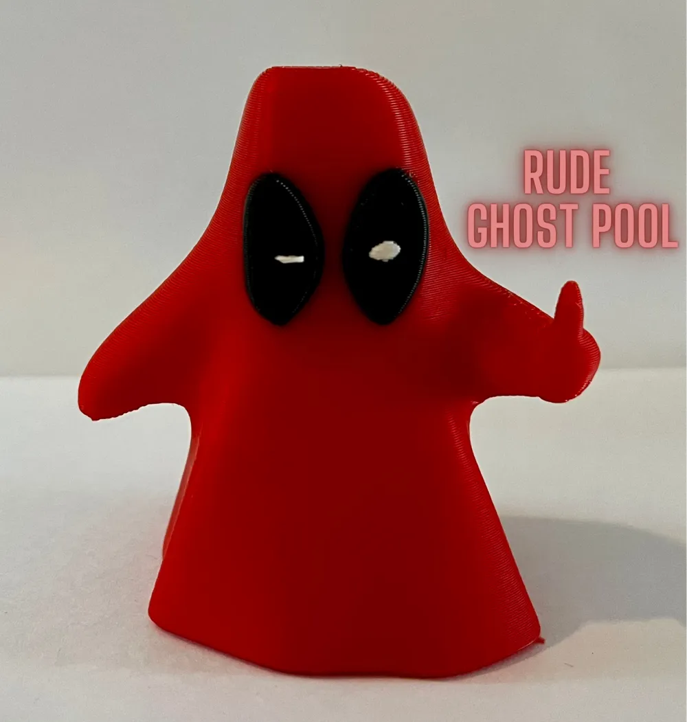 Rude Ghost Pool by Crafted Creations - MakerWorld