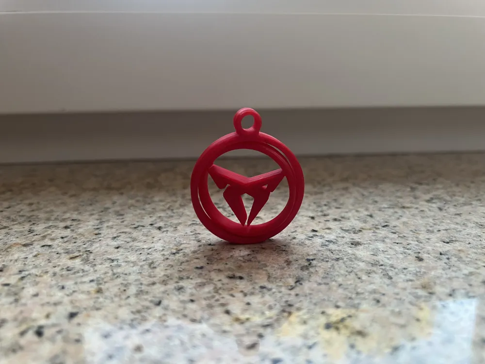 Cupra gyro keychain by kobosiek MakerWorld: Download Free 3D Models